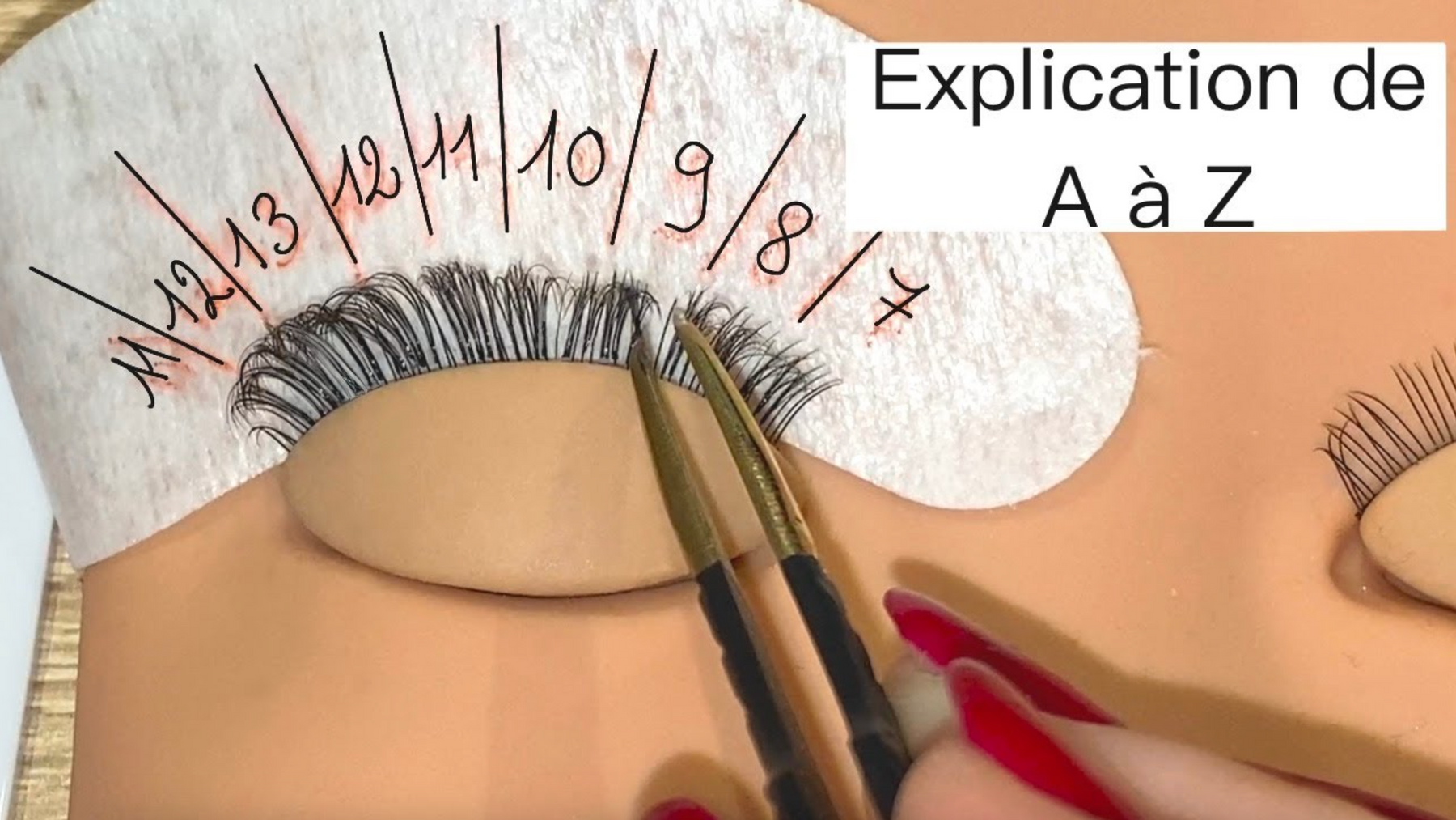 Guide complet pour débutantes sur la pose d'extensions de cils : techn